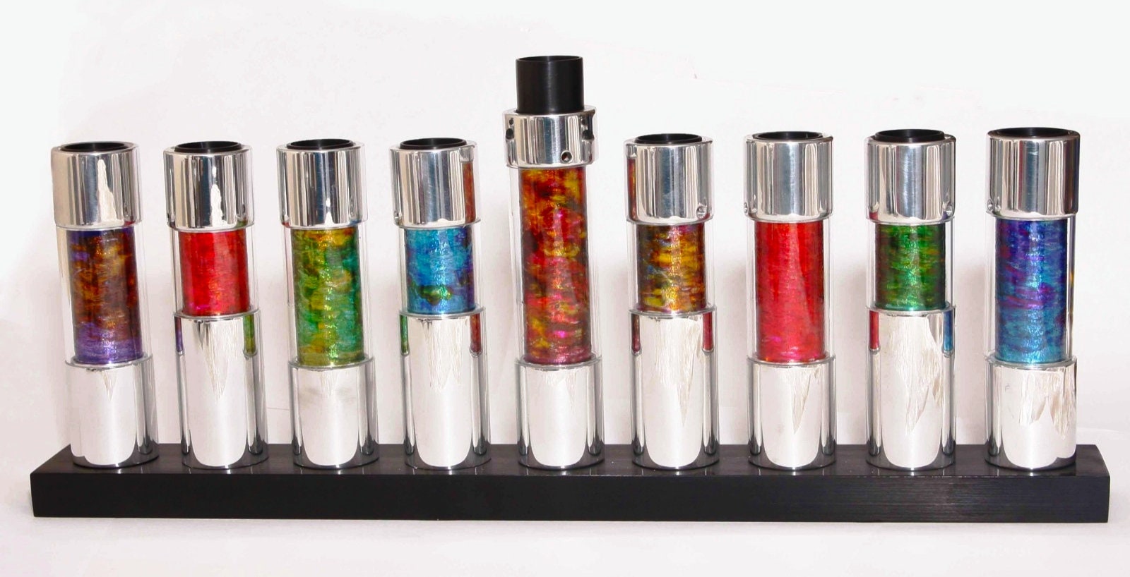 Nuji Modern Rainbow Chanukia - Etsy