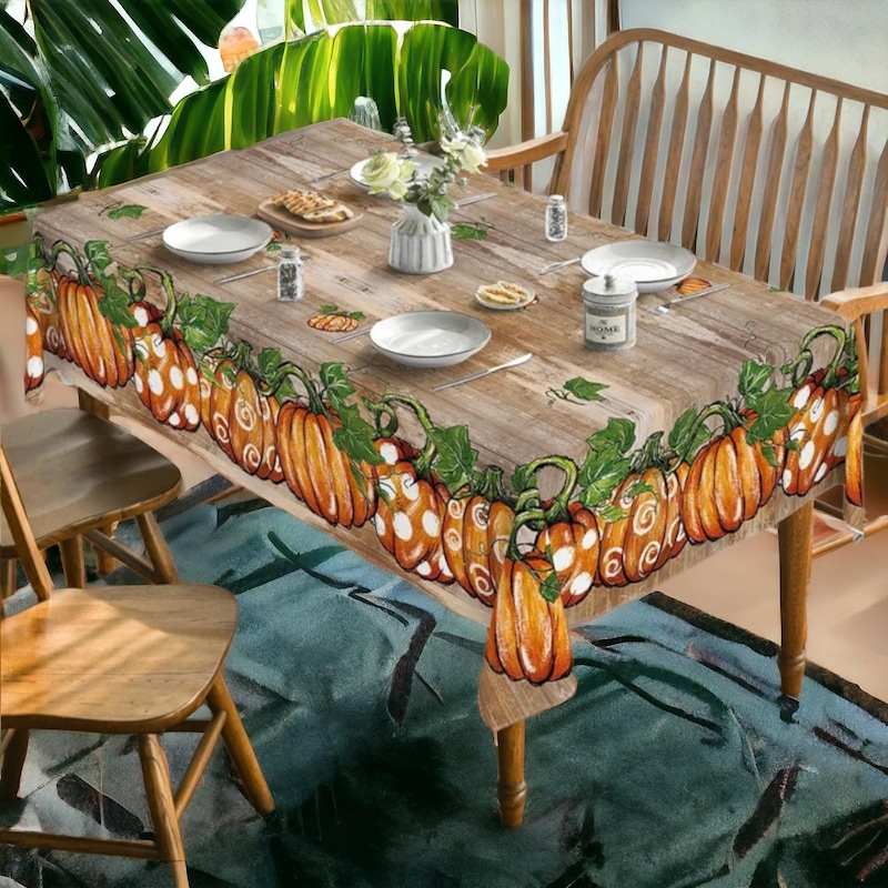 Fall Tablecloth - Etsy