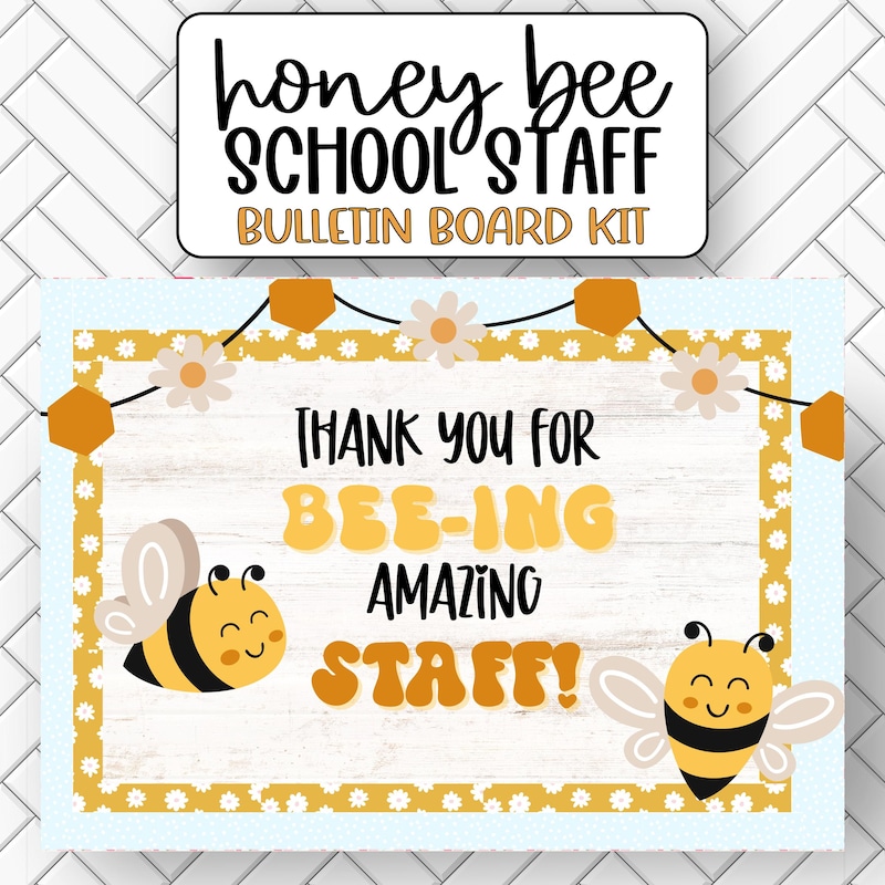 Bee Bulletin Board - Etsy