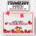 Strawberry Bulletin Board Kit Classroom Decor. Strawberry Printable ...