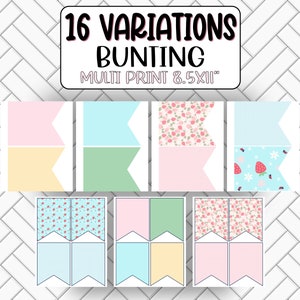 Pastel Strawberry Birthday Kit Classroom Decor. Strawberry Printable ...