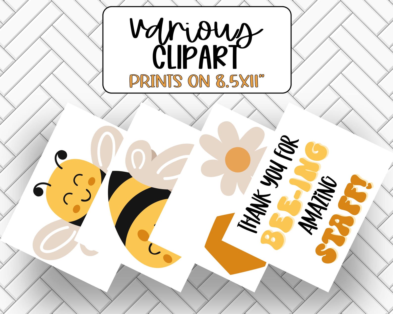 Honey Bee School Staff Bulletin Board Kit. Bee Printable Borders ...