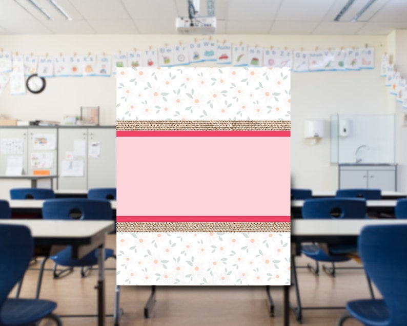 Blank Strawberry Classroom Decor. Strawberry Printable Poster ...