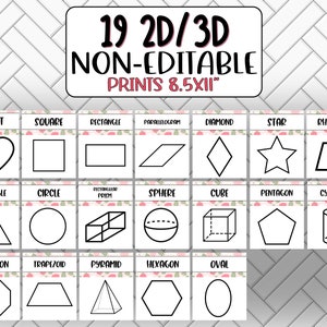 Shape Strawberry Classroom Decor Posters. Strawberry Printable Poster ...