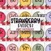 ABC Strawberry Classroom Decor Posters. Strawberry Printable Poster ...