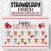 Strawberry Bulletin Board Kit Classroom Decor. Strawberry Printable ...