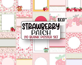 Strawberry Bulletin Board Kit Classroom Decor. Strawberry Printable ...