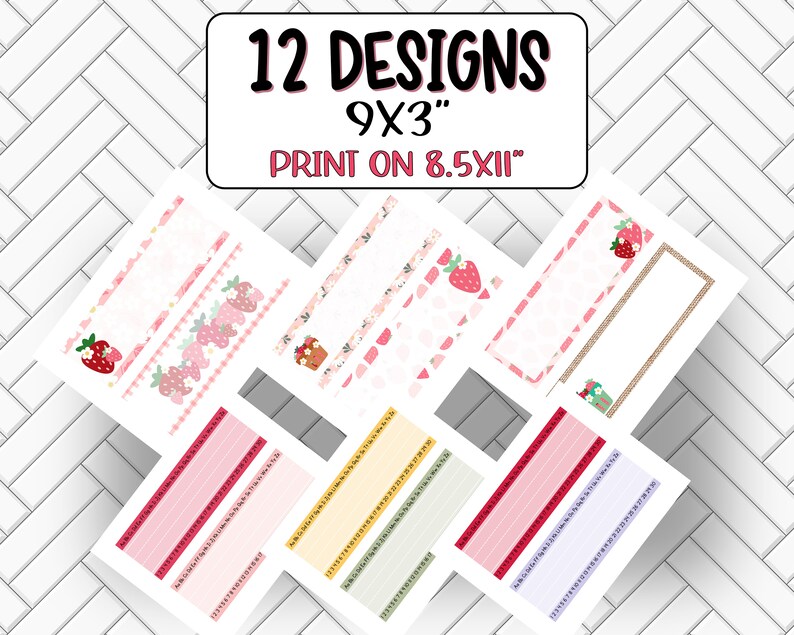 Desk Plates Strawberry Classroom Decor. Strawberry Printable Student ...