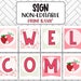 Strawberry Welcome Banner Classroom Decor. Strawberry Printable Welcome ...