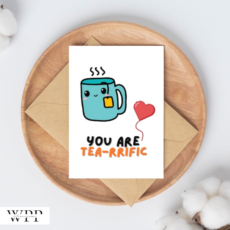 Greeting Card Bundle I Cute Food Puns I Teacher Wellness I Simple Blank ...