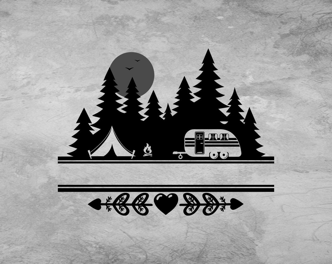 Camp Svg, Camping Svg, Camping Cut File, Camping T-shirt File, Camping ...