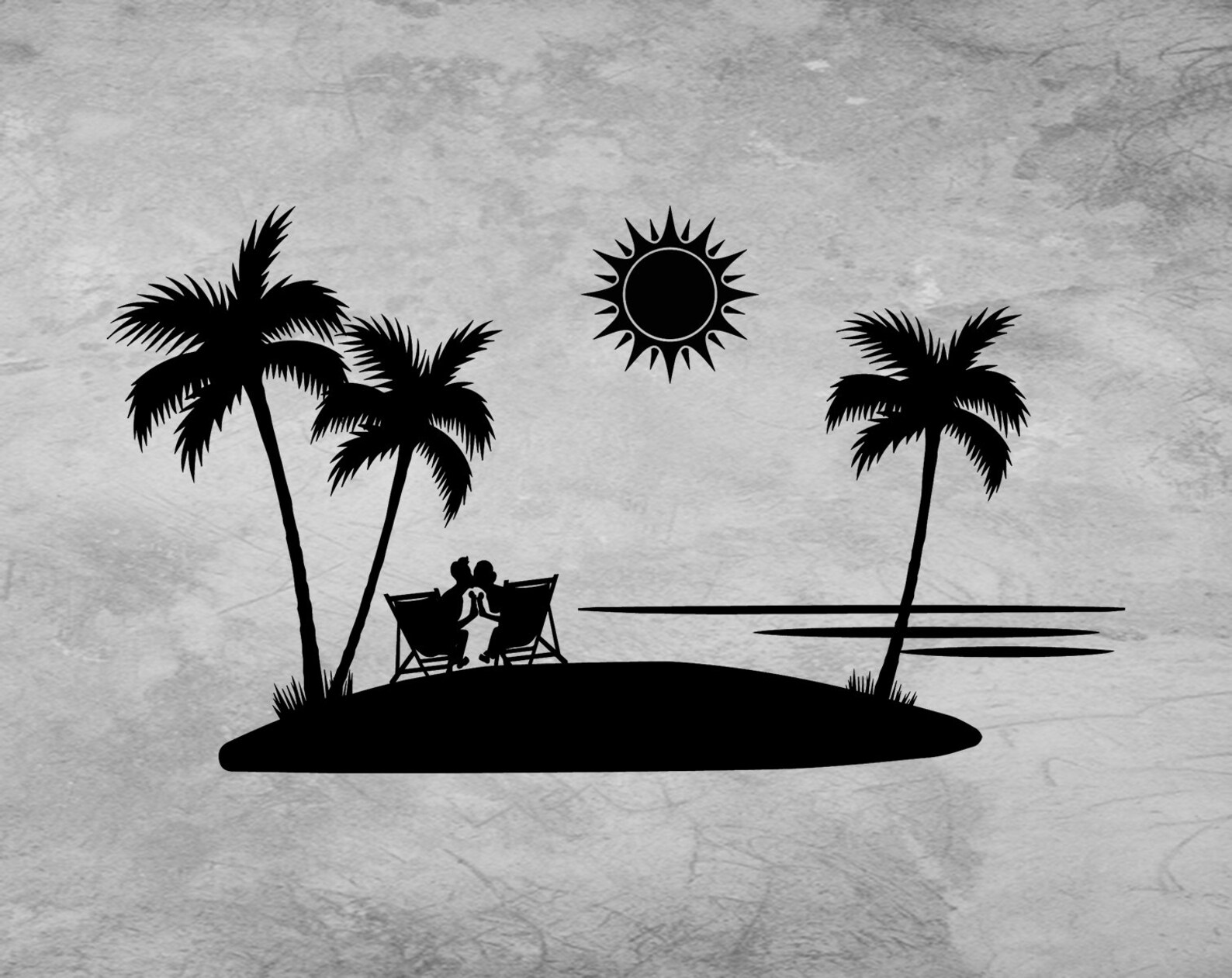 Summer Vacation Palm Tree Svg, Beach Nature Umbrella Svg, Relax ...