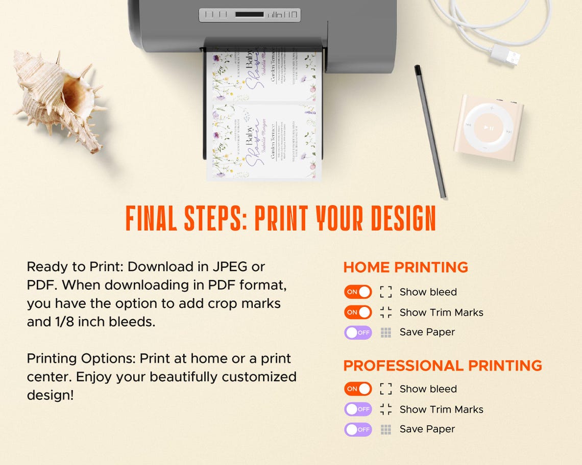 Floral Bridal Shower Welcome Sign Board Template, Botanical Floral Sign ...