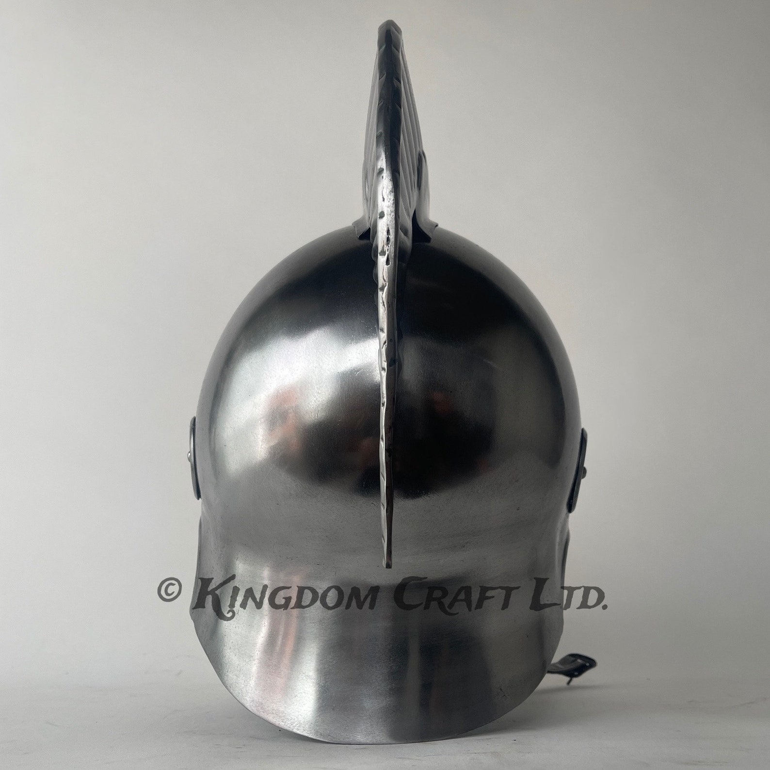 Greek Helmet Silver Finish Greek Spartan Helmet Larp Helmet Gift for ...