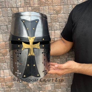 Special Edition Templar Warrior Helmet Great Templar Crusader Helmet ...
