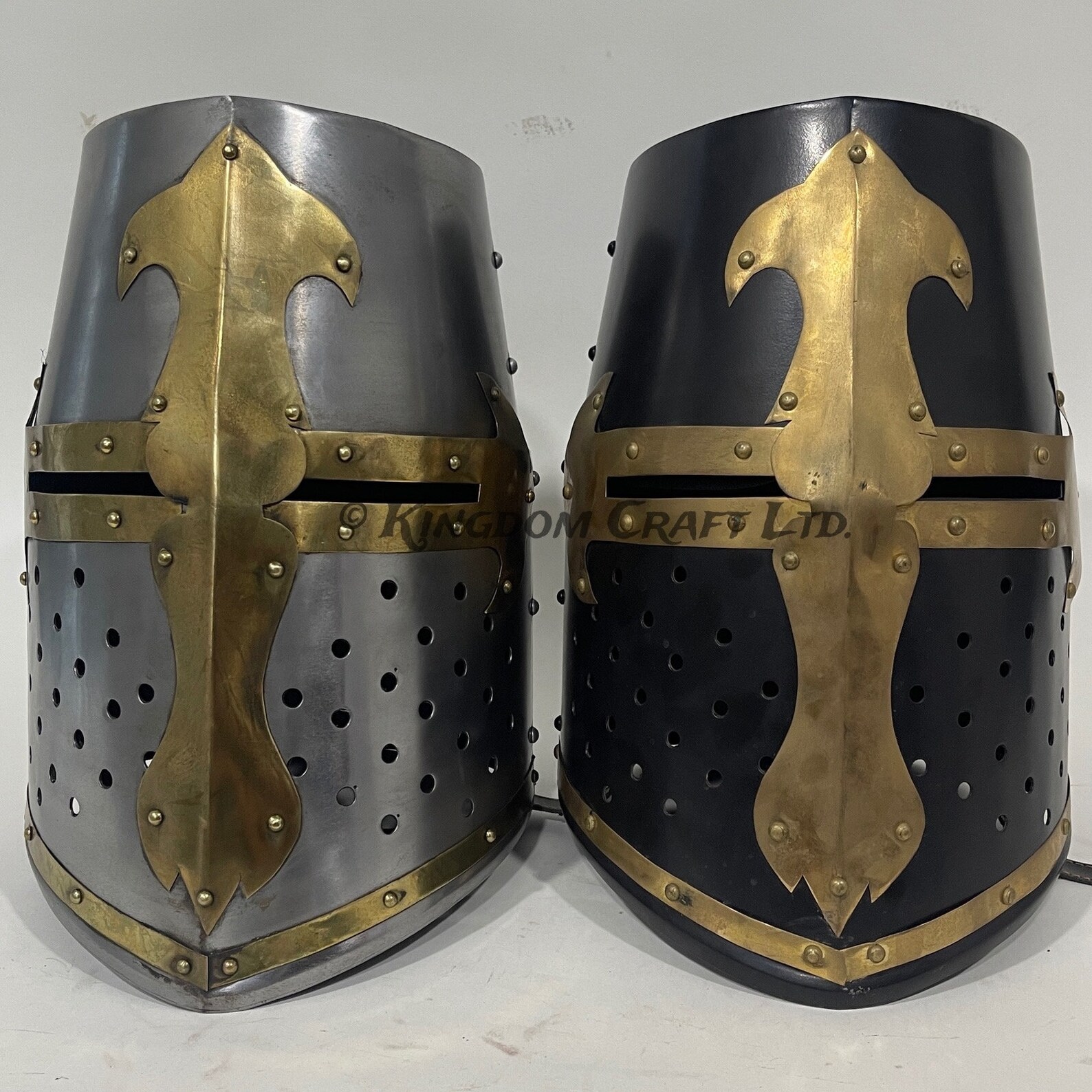 Templar Crusader Knight Helmet Templar Helmet Gift for Him - Etsy