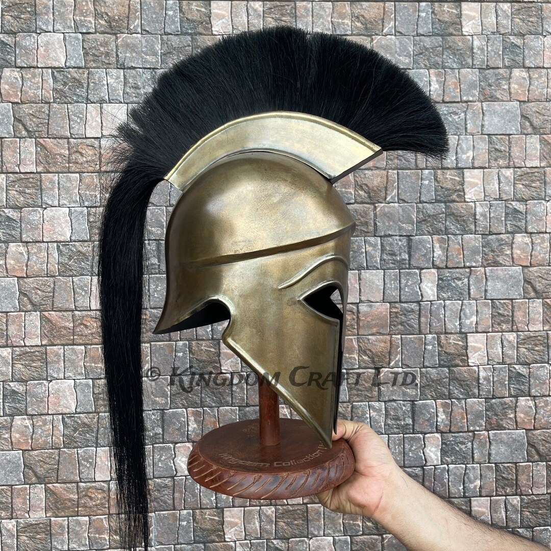 Medieval Greek Corinthian Helmet Wearable Knight Helmet With Display ...