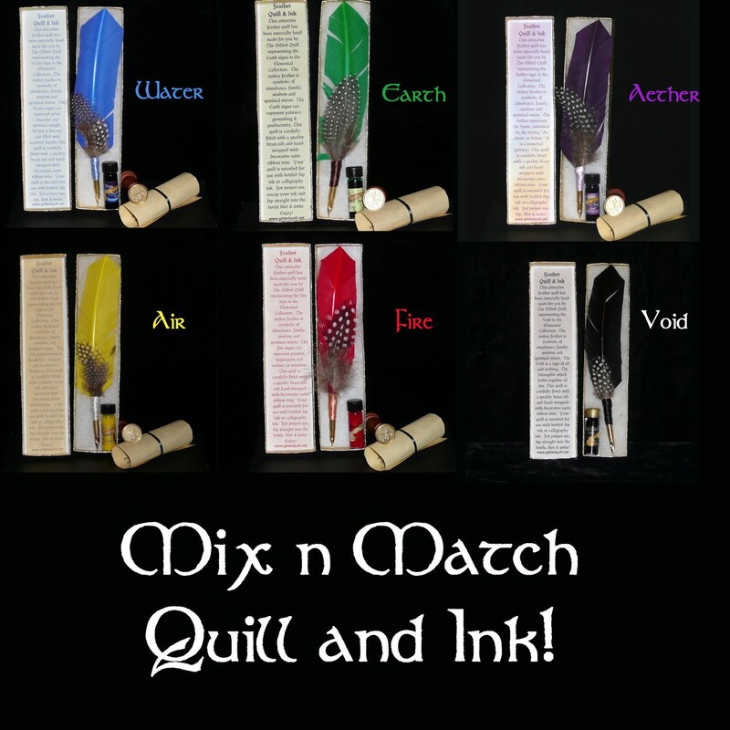 Quill and Ink - Etsy