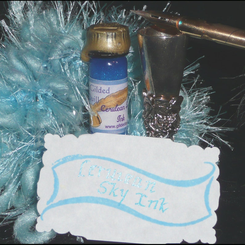 Bluebird QUILL Pen and Scented Magic INK Set Spells Fairy - Etsy