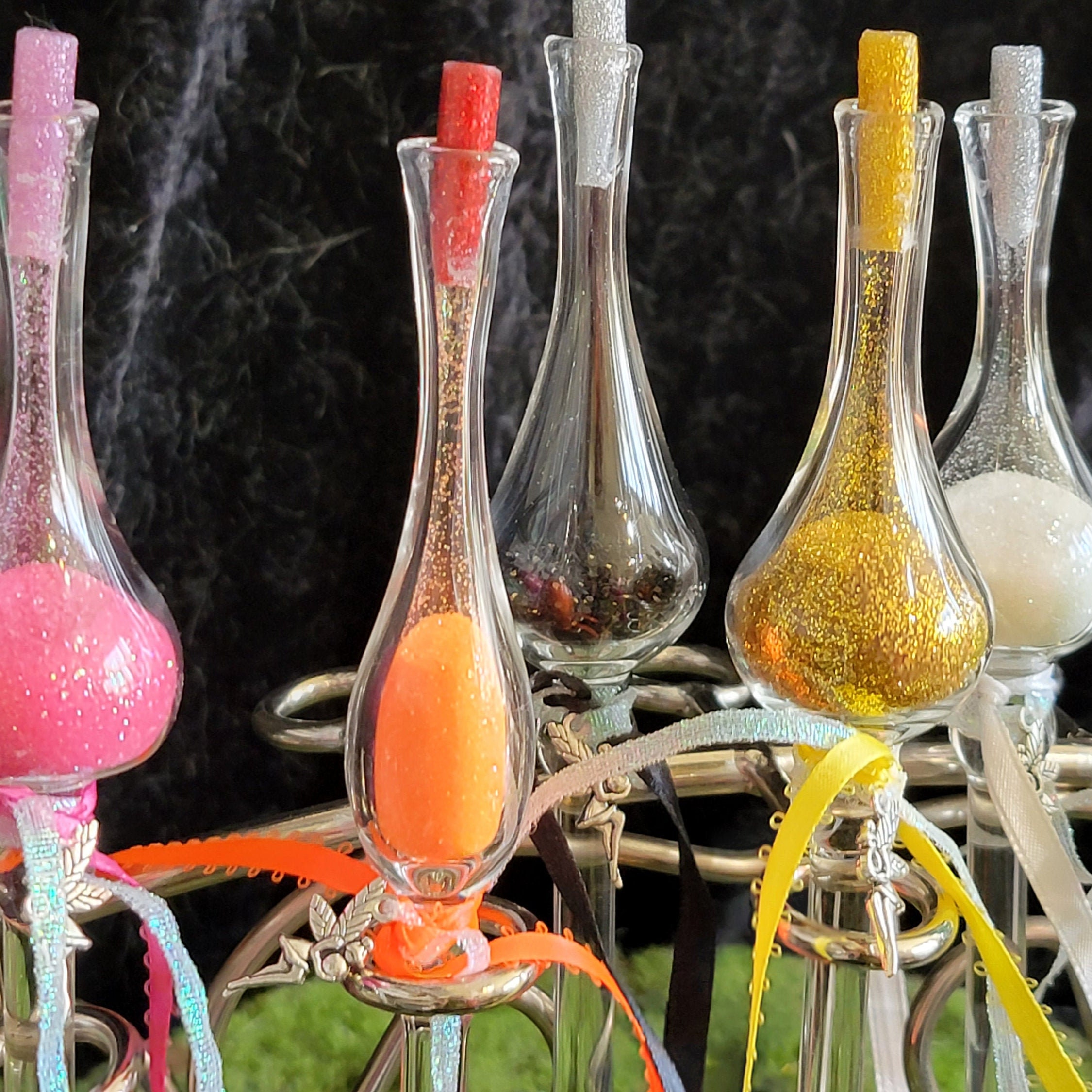 FAIRY DUST MAGIC WaND Rainbow of Colors Fairy Pagan | Etsy