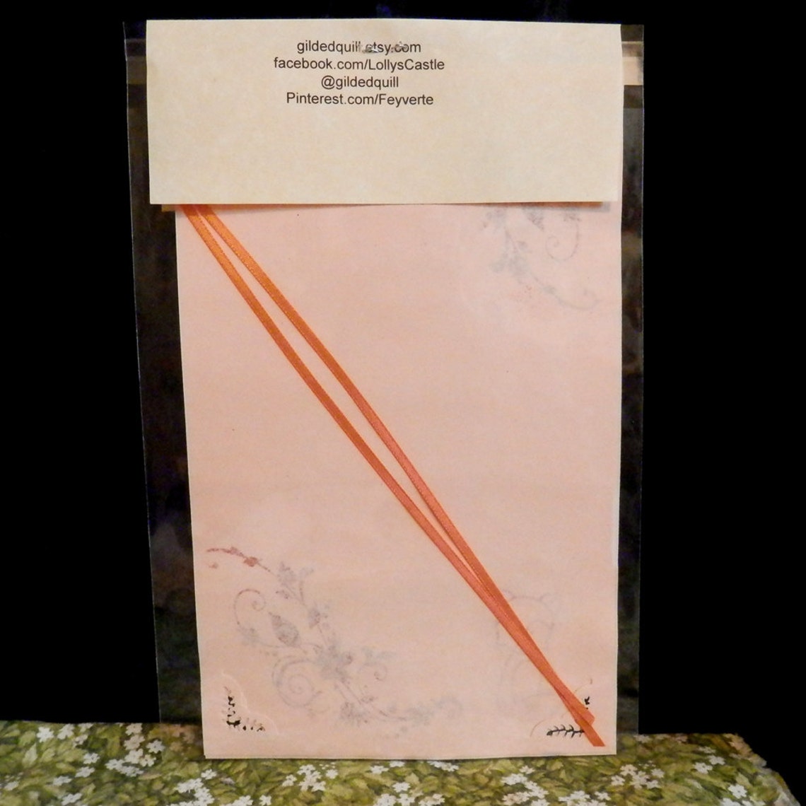 FOX TOTEM Spell Magic Parchment Kitsune SPIRIT Animal Peach - Etsy