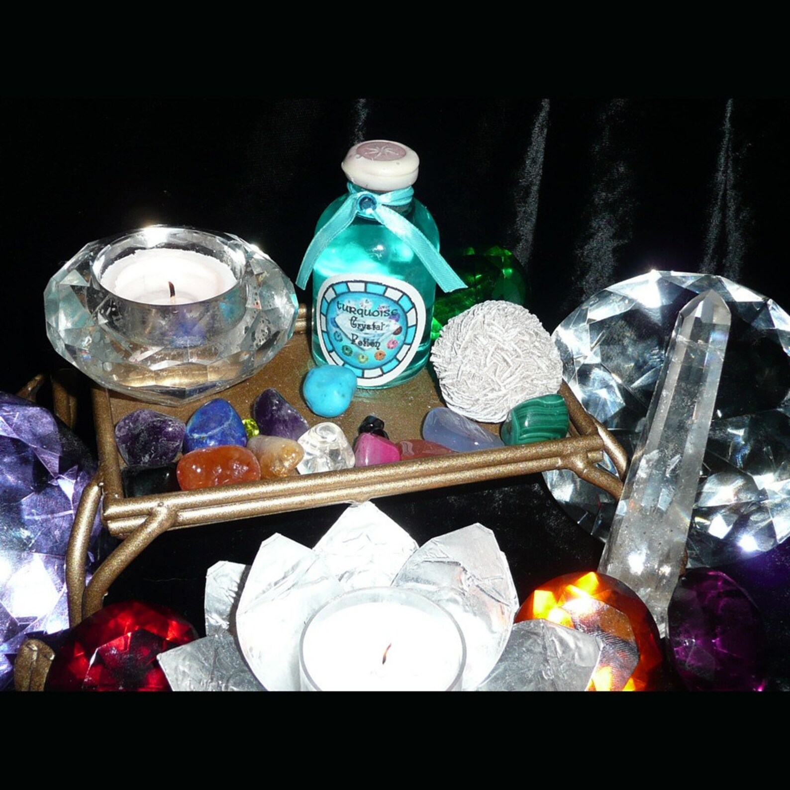 TURQUOISE Truth POTION Crystal GLAMOUR Magicglamour Magic - Etsy
