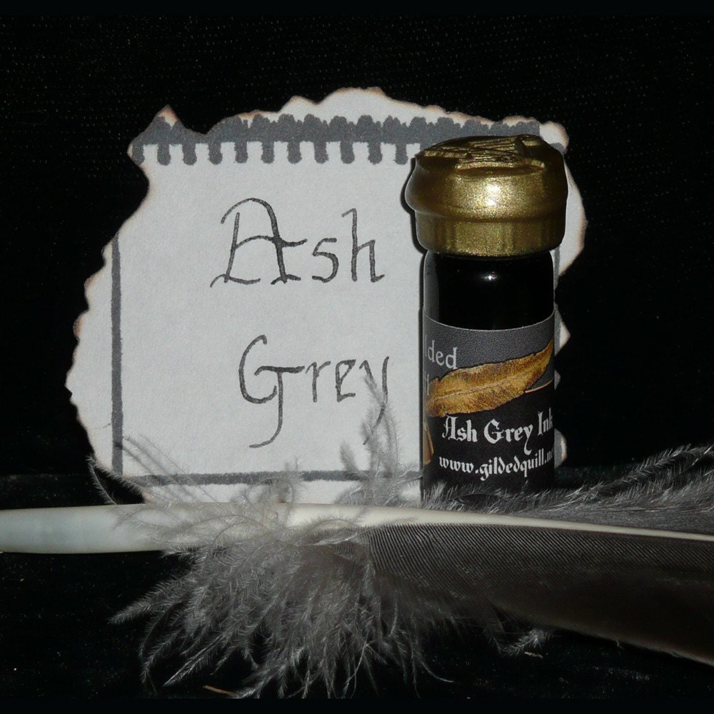 Ash GREY Scented MAGIC INK for Quills - Etsy