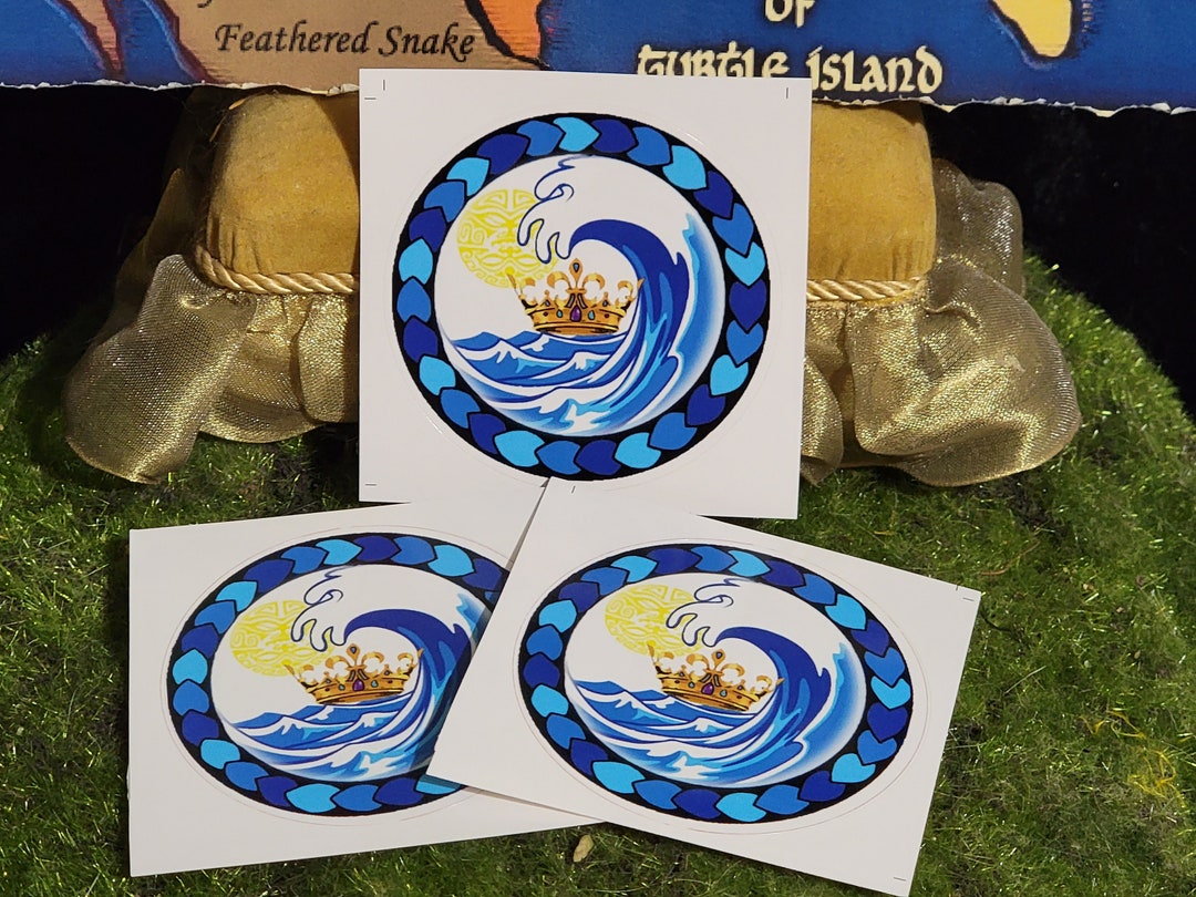 Kingdom of PACIFICA LG 3" Sticker Round, FAE Productions Events ...