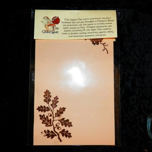 OWL SPELL Magic Parchment, SPIRIT Animal Totem Brown, Pagan, Fairy ...