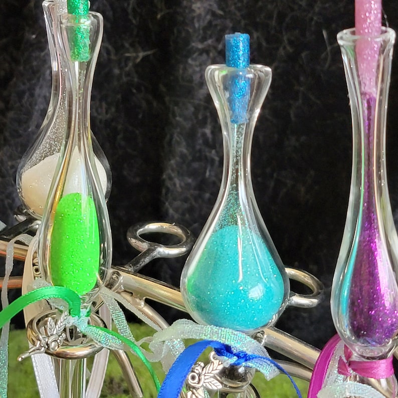 FAIRY DUST MAGIC Wand, Rainbow of Colors - Fairy, Pagan, Wicca ...