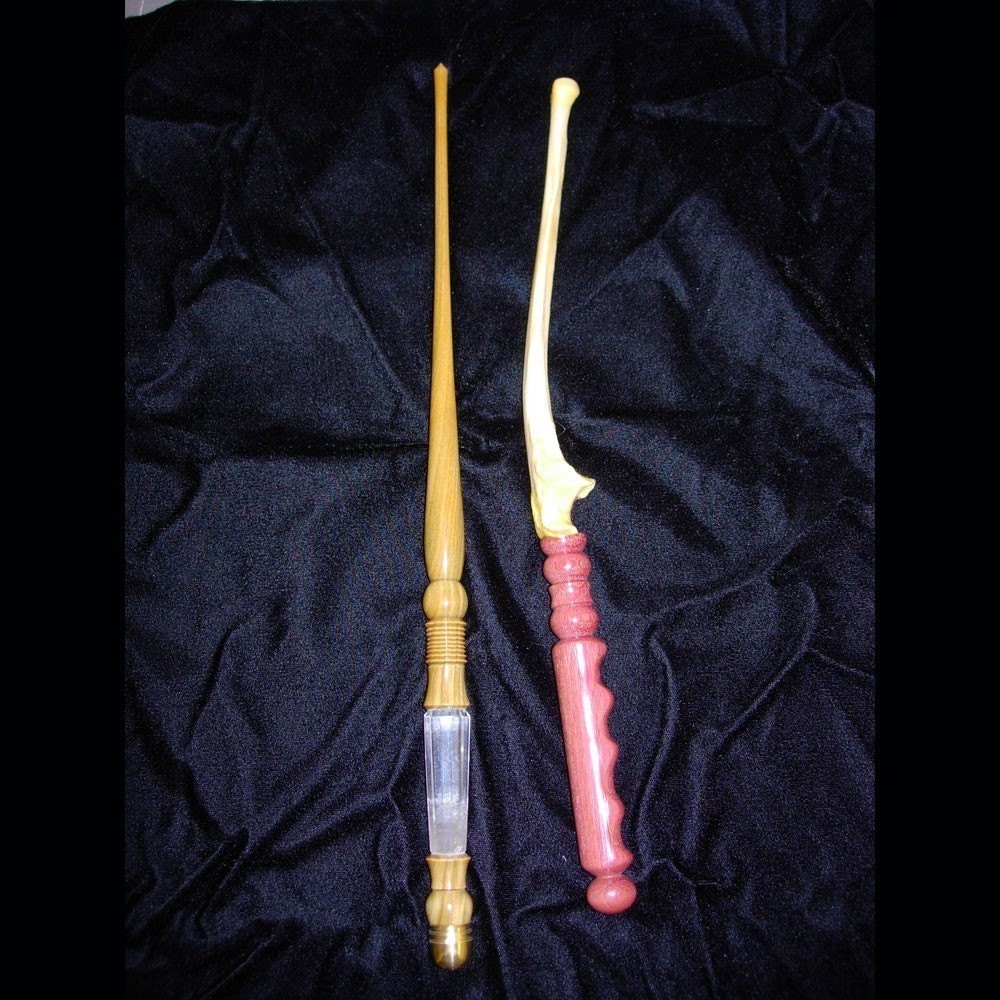 CUSTOM MAGIC WAND, Build Your Own, Pagan, Wicca, Fairy, Cosplay, Druid ...