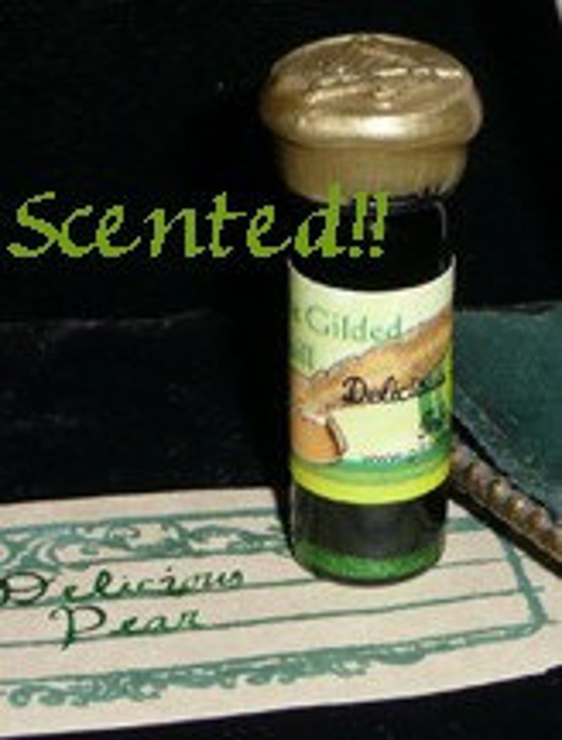 QUILL Pen SILVER Coin Tree SCENTED Ink Feather Pen Spell - Etsy