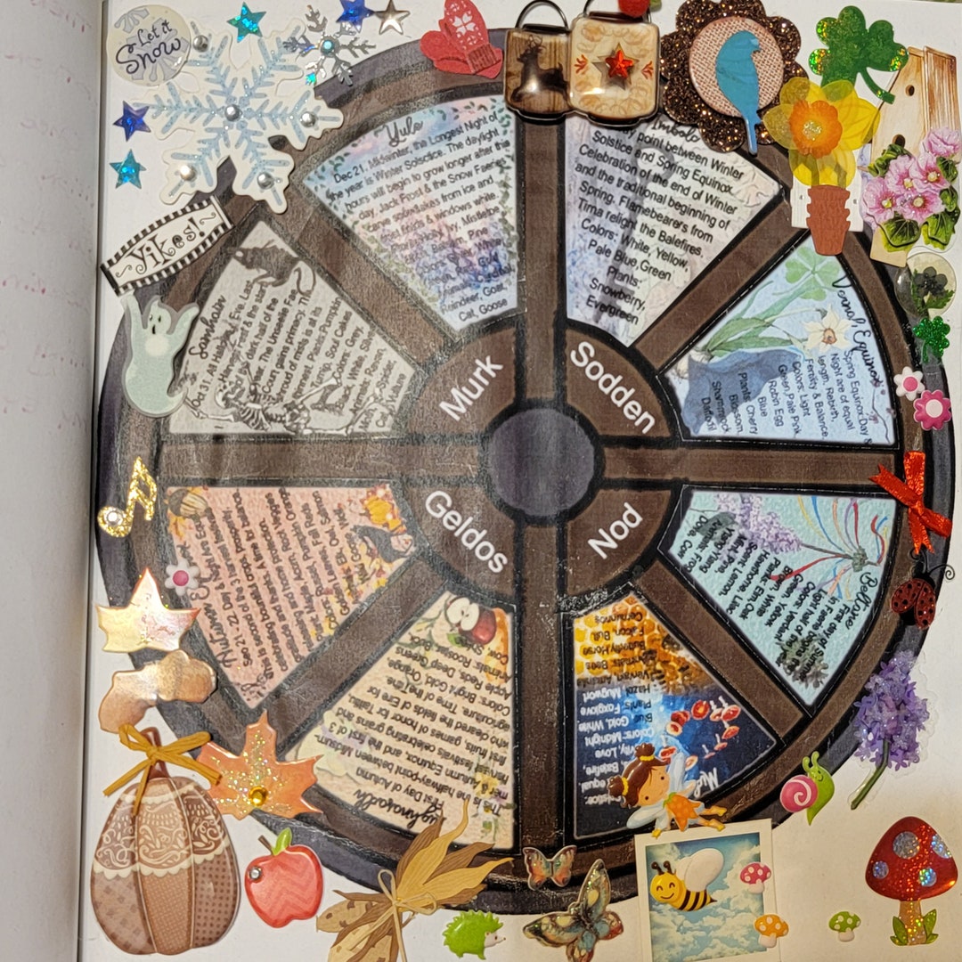 Faerie Magic FULL Wheel of Seasons Year Workshop - Build Wheel of the ...