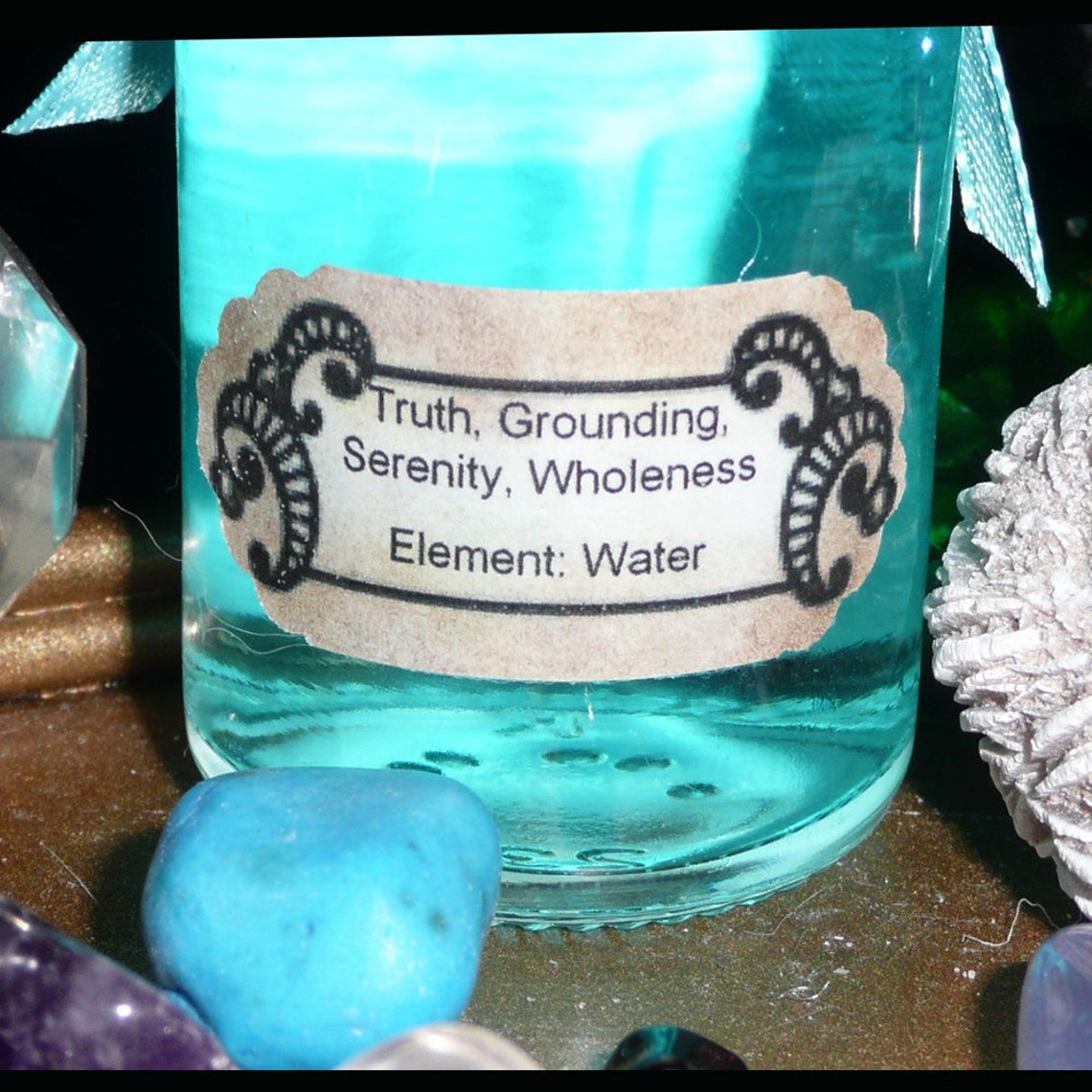 TURQUOISE Truth POTION Crystal GLAMOUR Magicglamour Magic - Etsy