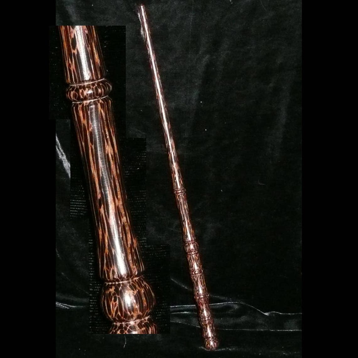 BLACK Palm MAGIC WAND, Positive Change - Opportunity - Spiritual ...