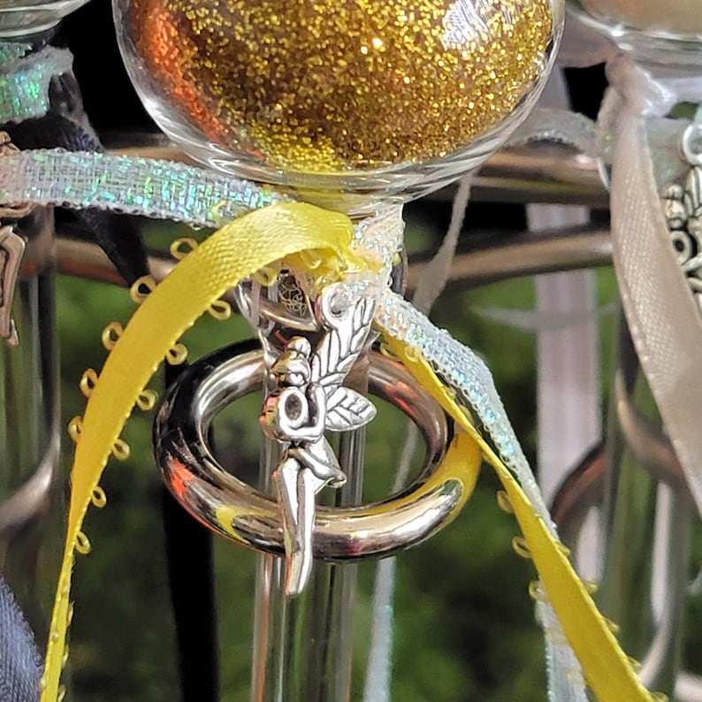 FAIRY DUST MAGIC Wand Rainbow of Colors Fairy Pagan | Etsy