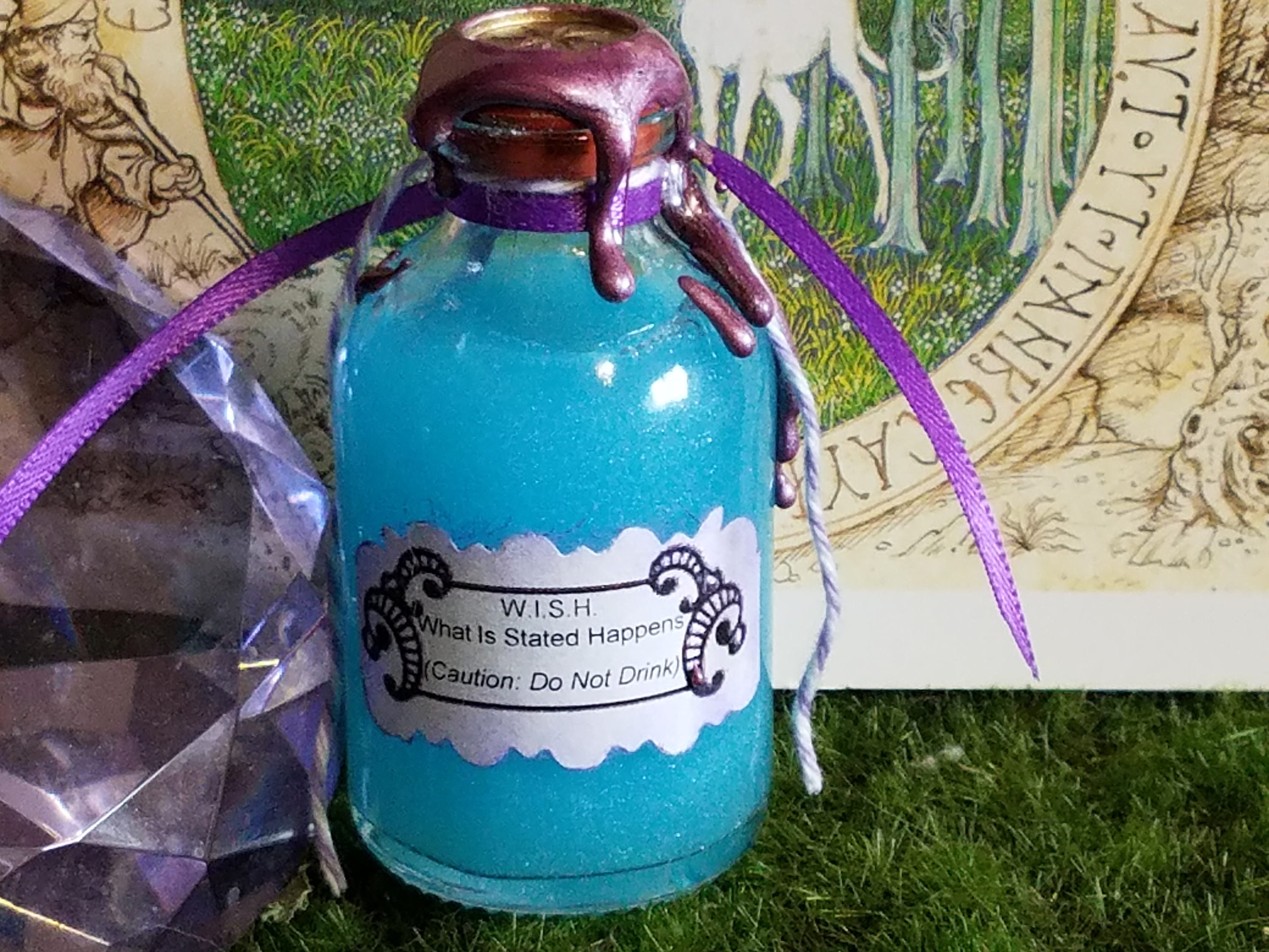 WISH WATER Magic POTION Fairy Ooak Made for You Magic | Etsy