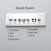 Personalized Tiny Sterling Silver Tag / Add on Small Sterling Silver ...