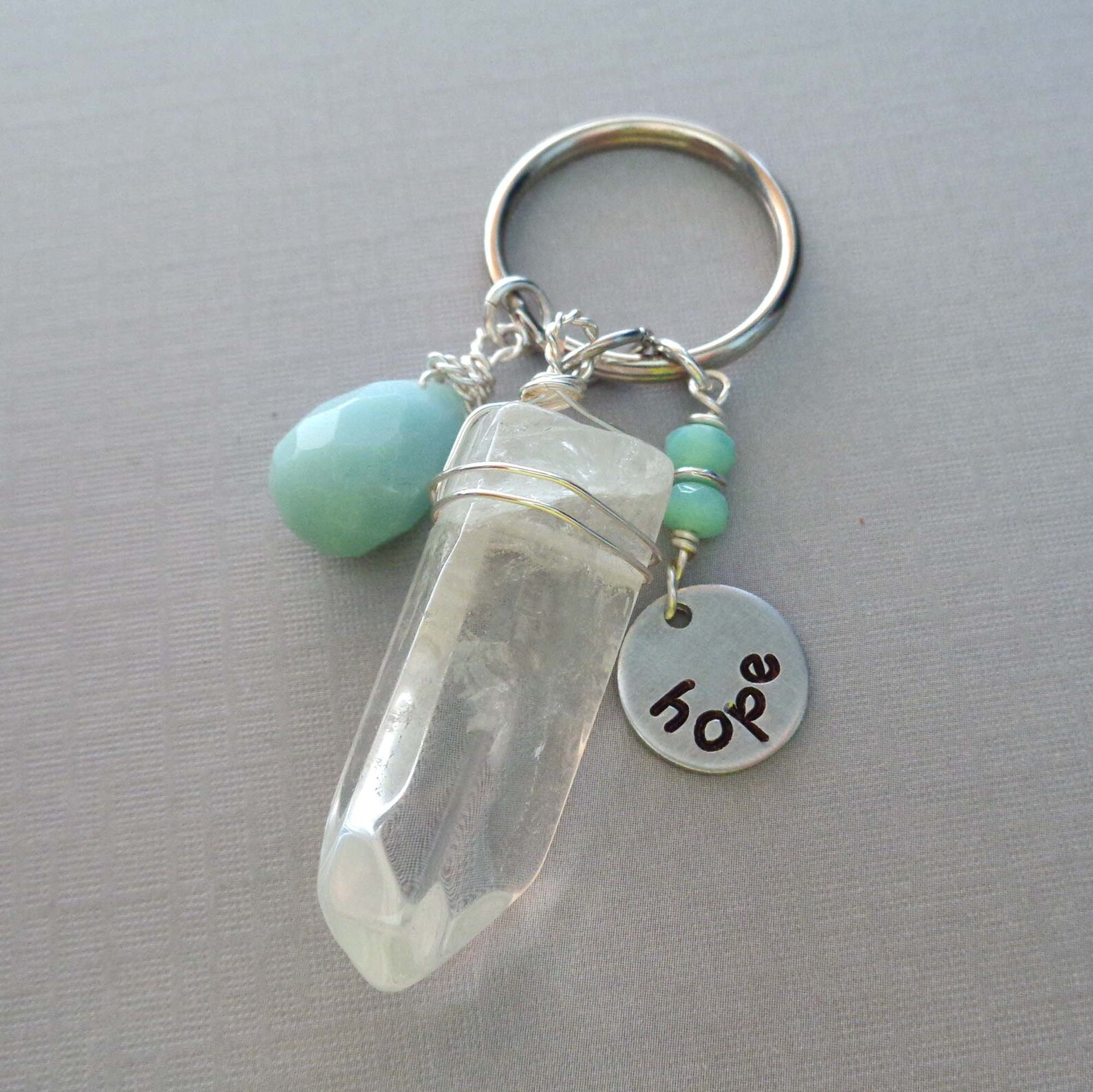 Never Lose Hope / Uplifting Keychain / Quarantine Friends Gift - Etsy