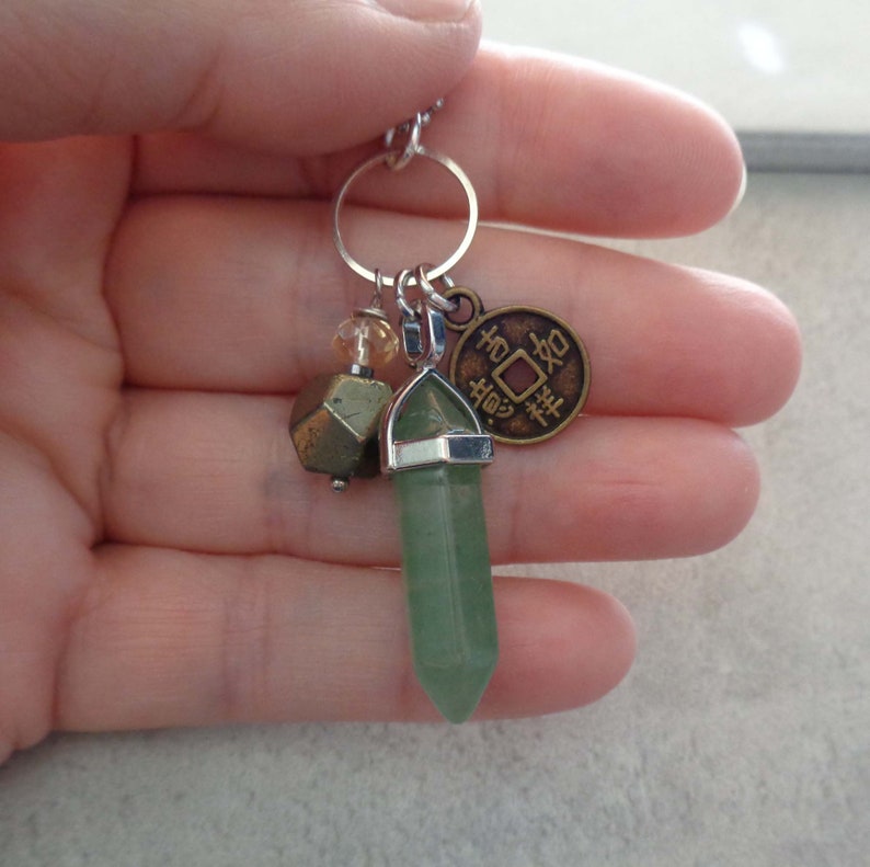 Good Luck Gift / Prosperity Abundance Necklace / Wealth Stones - Etsy