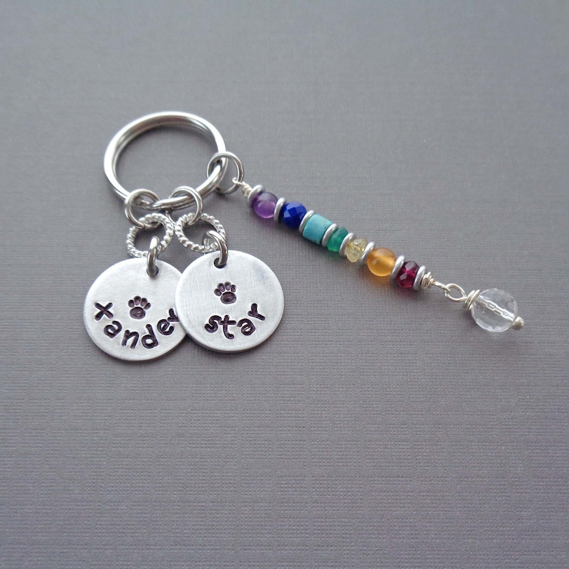 Rainbow Bridge Key Rings - Etsy