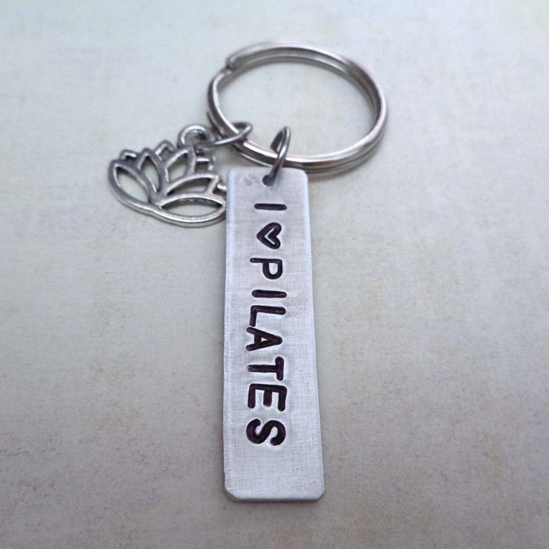 I Love Pilates Keychain Pilates Gift Pilates Keychain With - Etsy