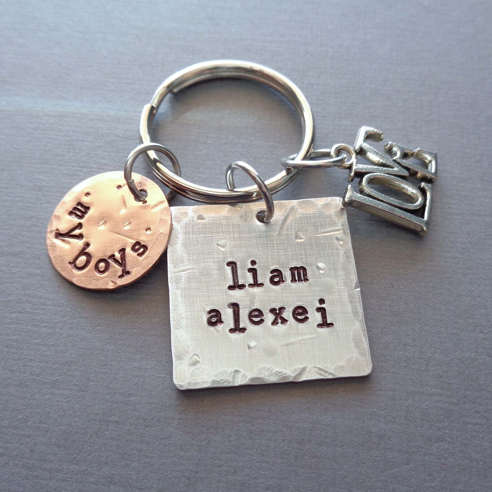 My Boys Keychain Love My Girls Personalized Mom Gift Love | Etsy