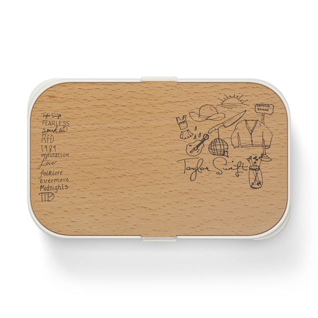 Taylor Swift Bento Lunch Box, Line Drawing, Albums - Etsy