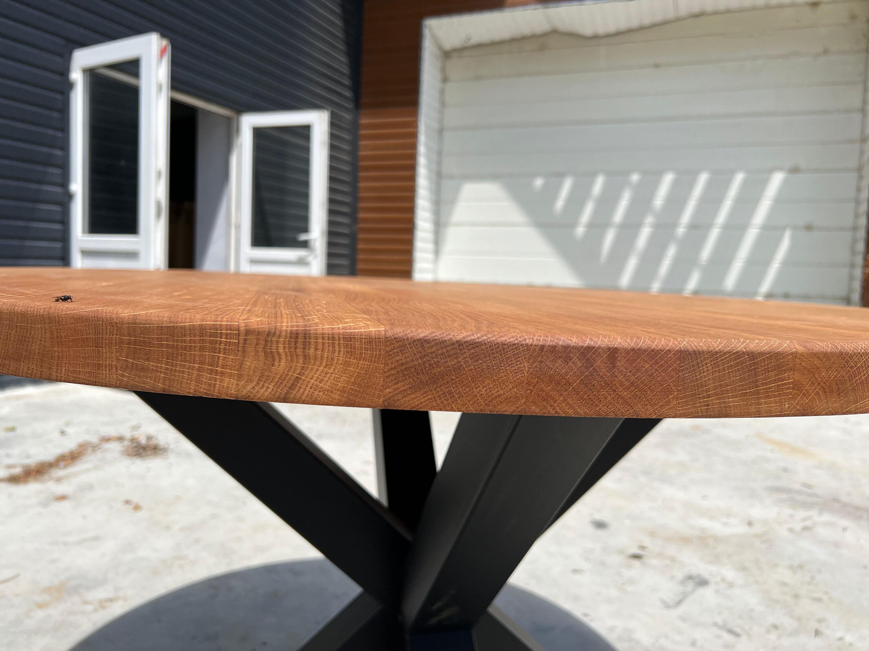 Dining Table, Oak Table, Round Dining Table, Wooden Table, Dining Oak Table, Solid Oak Wood ...