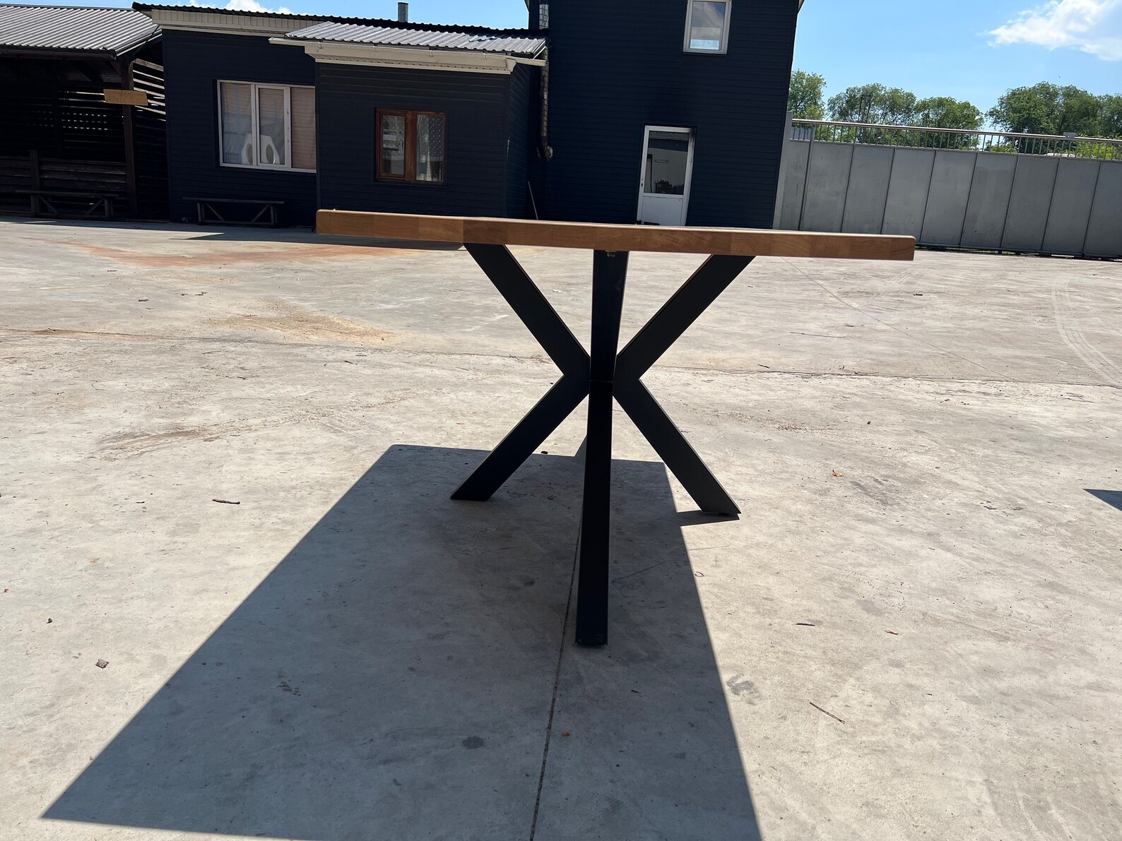 Dining Table, Oak Table, Conference Table, Wooden Table, Spider Legs ...