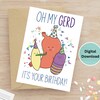 Funny Printable Medical Birthday Card for Doctors, Nurses, Lab Techs ...