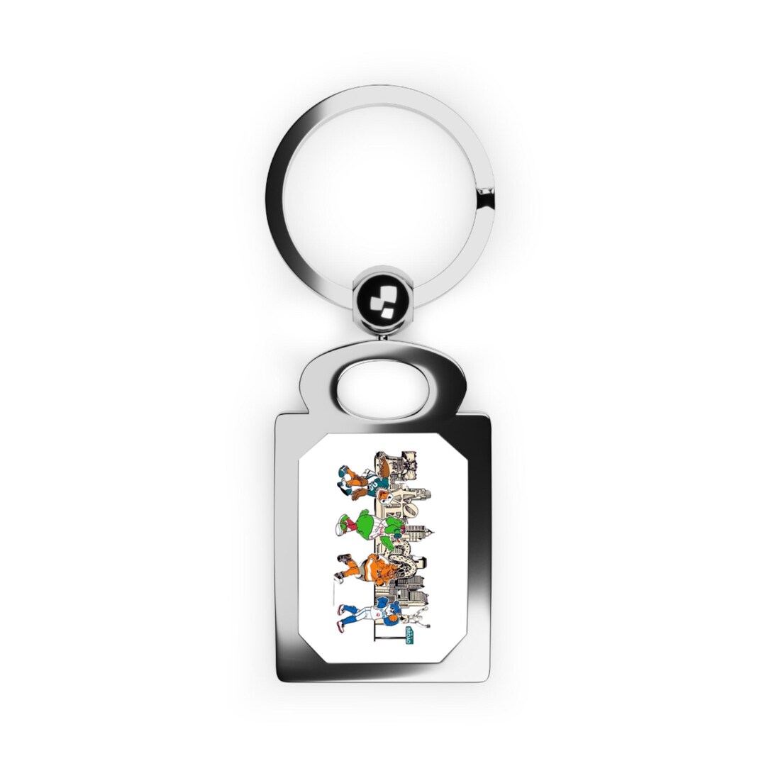 Philadelphia Sports Mascots Key Chain | Custom Key Ring | Perfect Gift ...