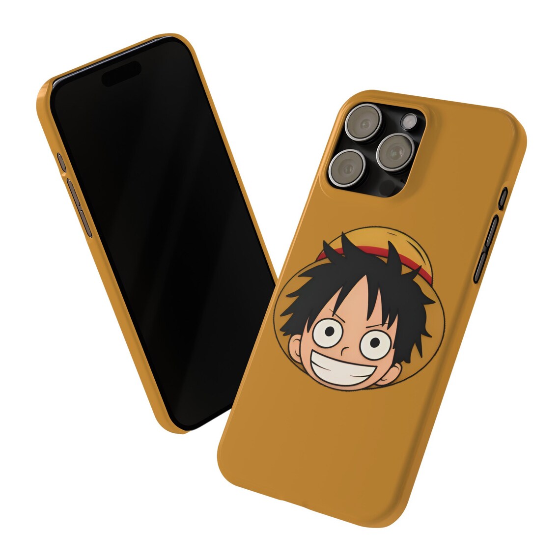 One Piece Anime Phone Case Luffy Chibi - Etsy