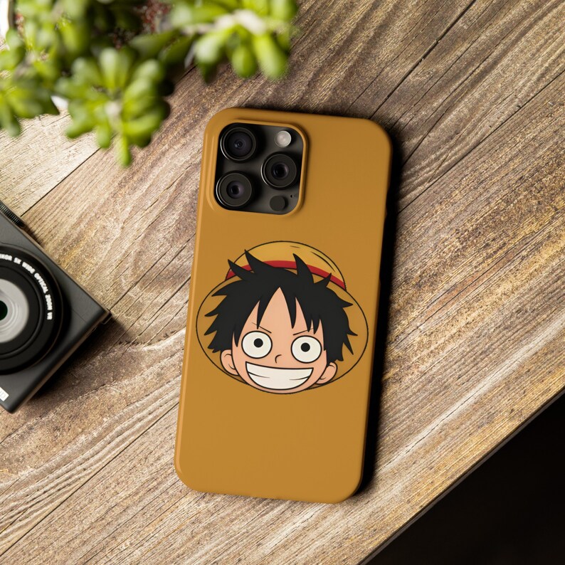 One Piece Anime Phone Case Luffy Chibi - Etsy